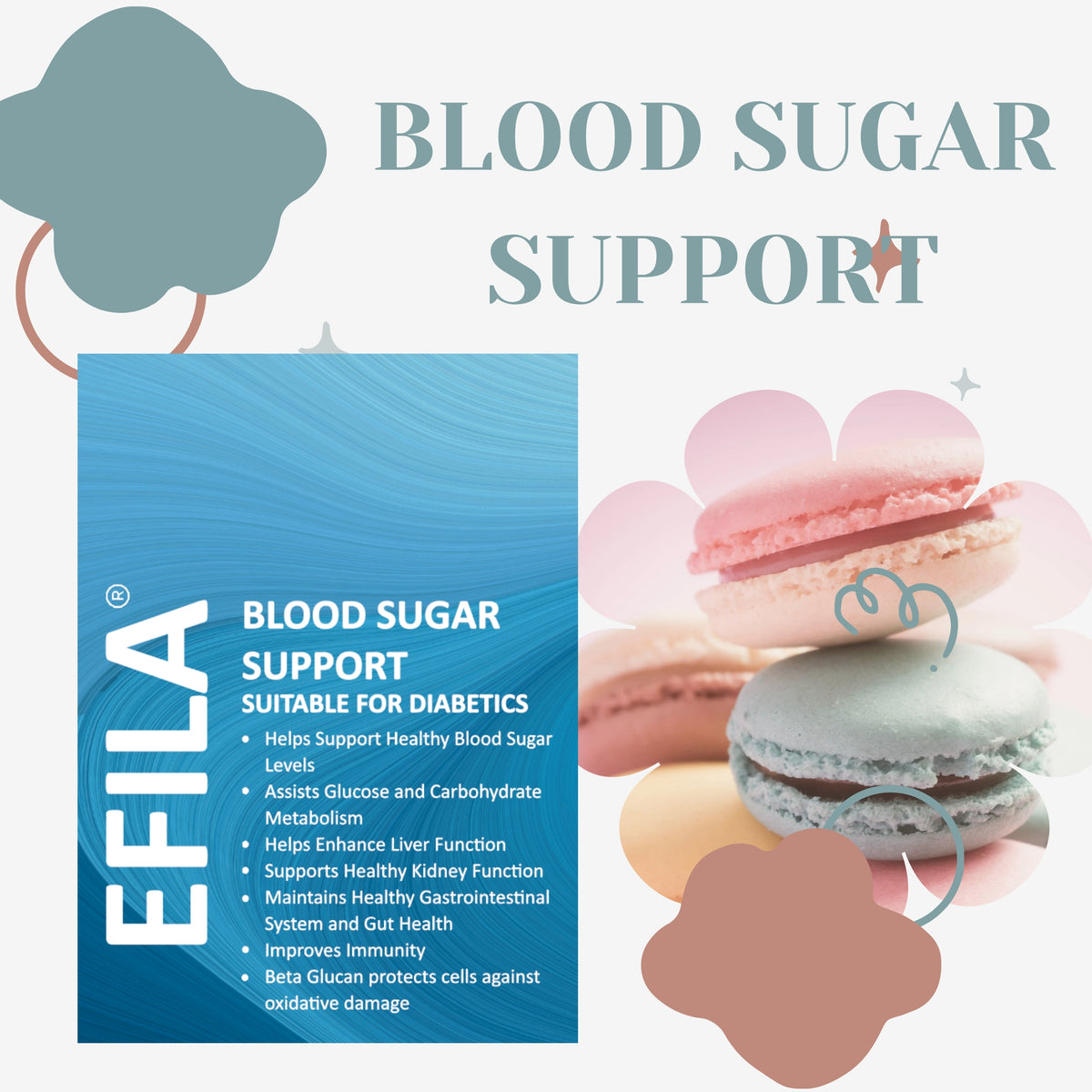 EFILA Blood Sugar Support (Suitable For Diabetes) - (30 X 20gm jelly s ...